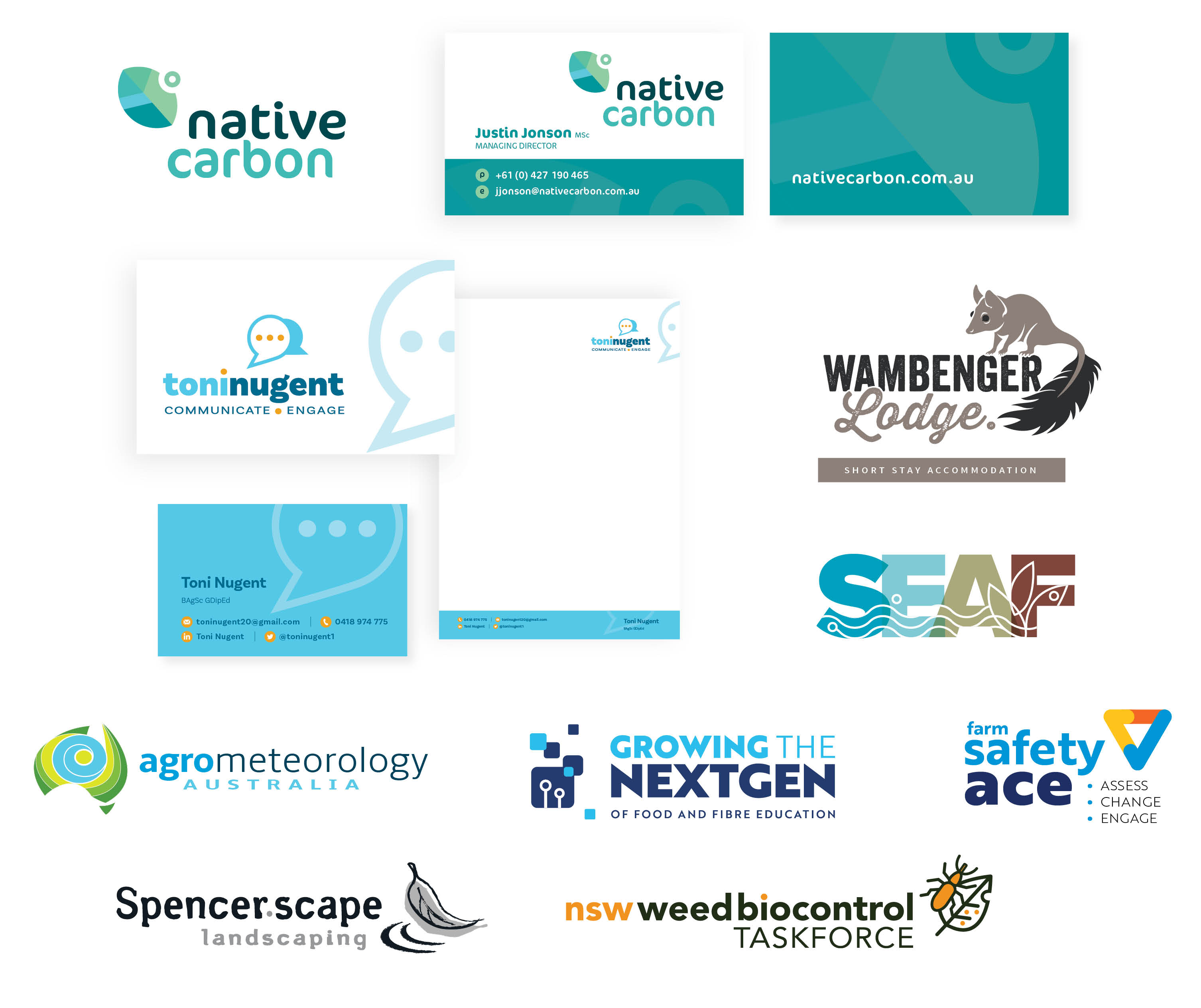 Corporate identity and other design – Megan Hele Design